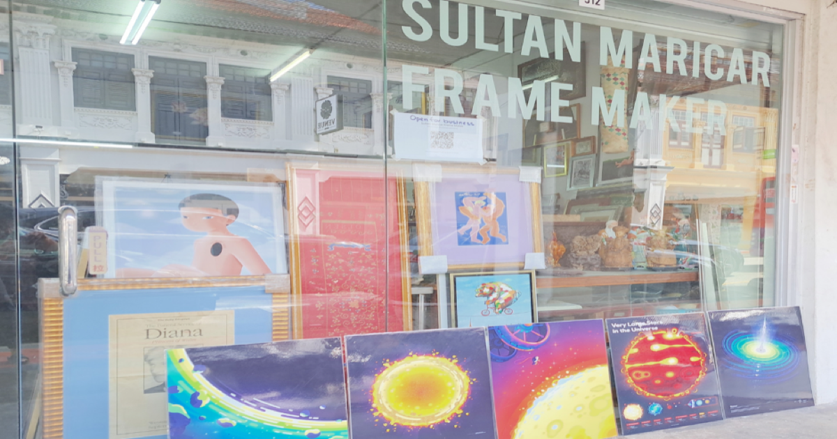 Custom Picture Framing Singapore Since 1924 | Sultan Maricar Frame Maker